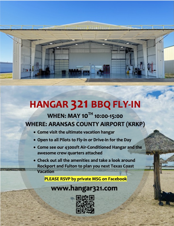 Hangar 312 BBQ Fly-In (KRKP) - AV8MAPS.COM