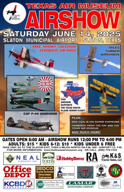Texas Air Museum Airshow (F49) - AV8MAPS.COM